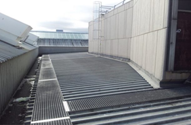 GRP Walkways – SafeRail Fall Protection Systems