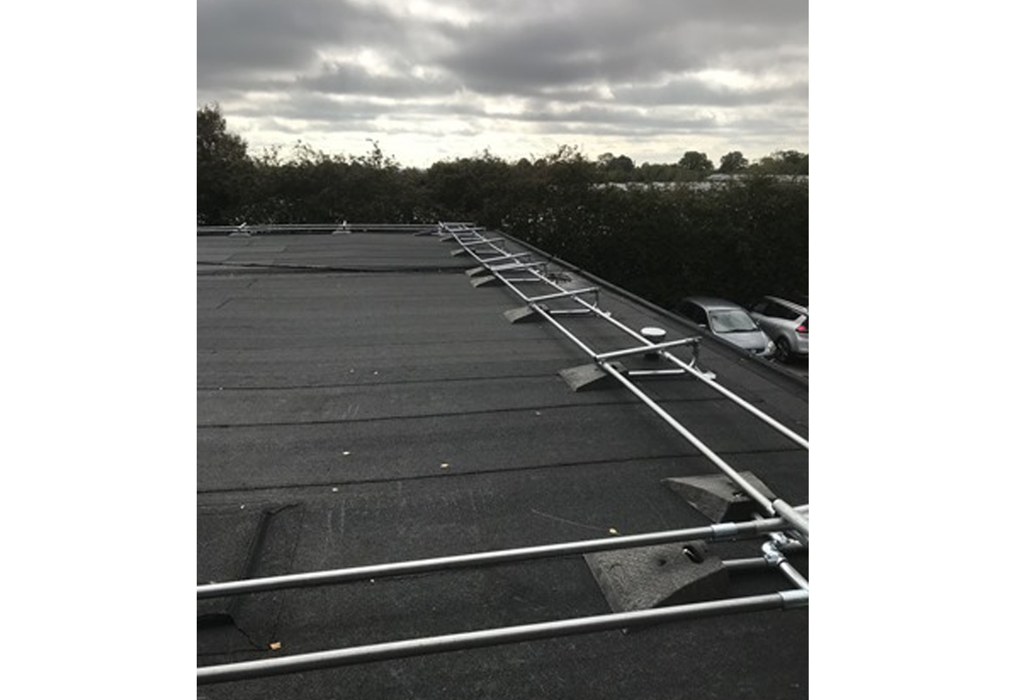 Freestanding Collapsible Barriers – SafeRail Fall Protection Systems