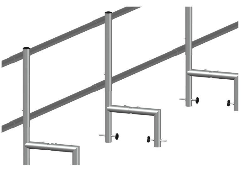 Parapet Barriers – SafeRail Fall Protection Systems